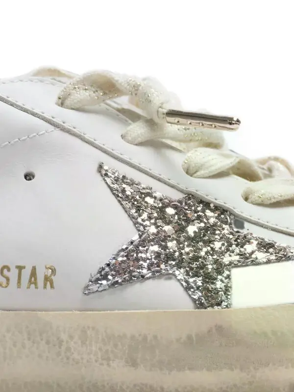 GOLDEN GOOSE Super Star Glitter-star Sneakers