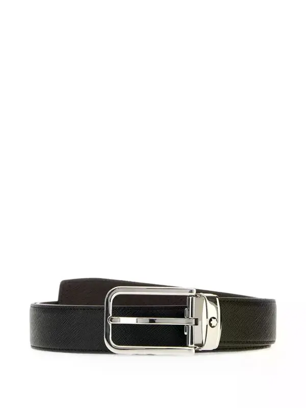 Montblanc Sartorial Leather Belt - Black