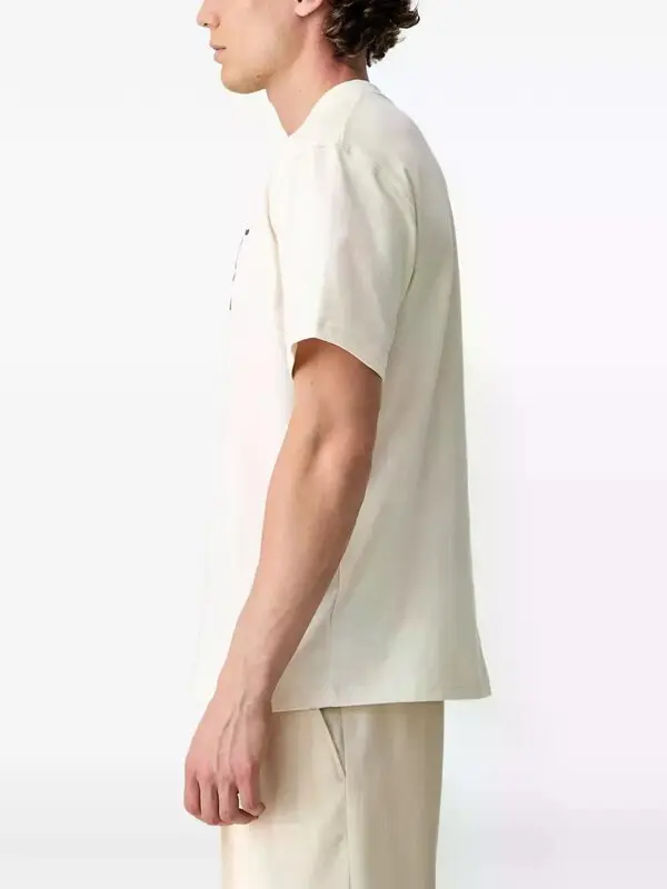 Barbour Logo-print Panelled T-shirt