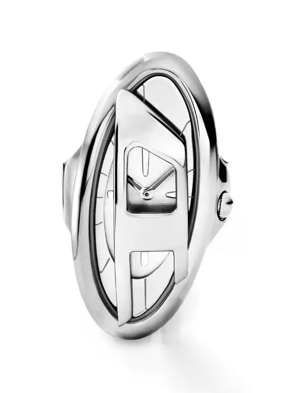 DIESEL® D-era Stainless Steel Ring Watch