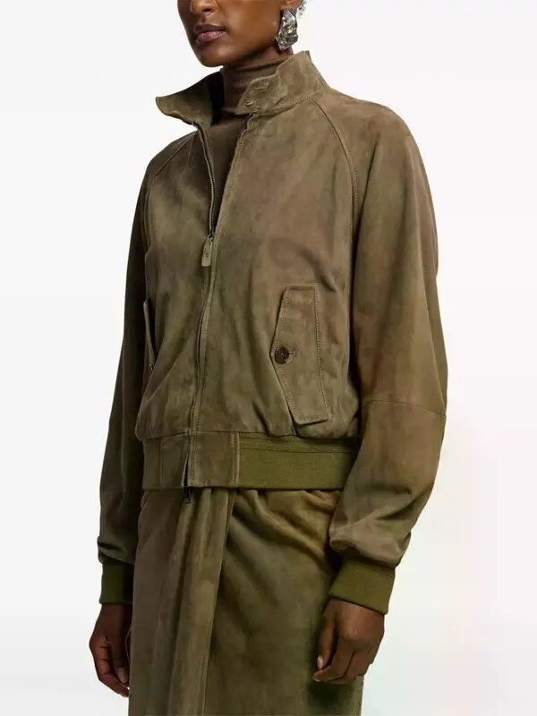 Ralph Lauren Perrie Suede Jacket