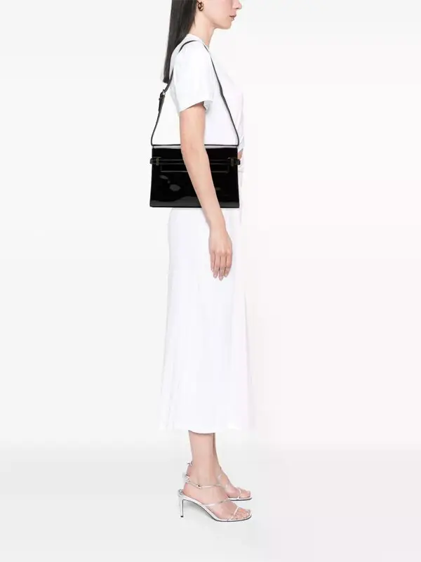 Saint Laurent 2021 Medium Patent Manhattan Shoulder Bag