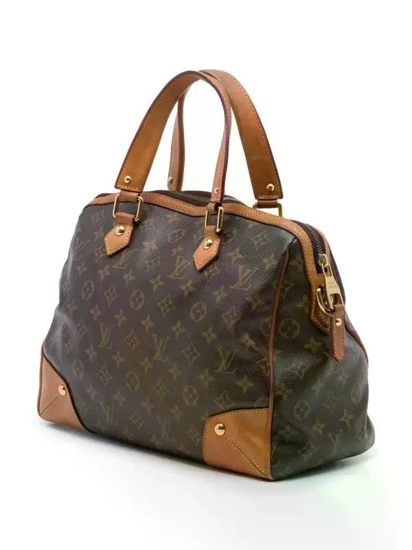 LOUIS VUITTON Monogram Retiro Pm Satchel - Brown
