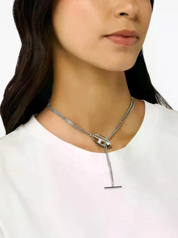 DIESEL® Stainless Steel Chain Necklace