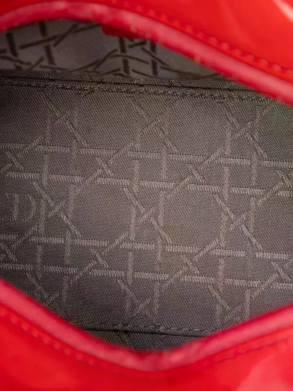 Dior 2012 Medium Patent Cannage Lady Satchel