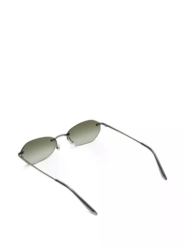 Our Legacy Adorable Rimless Geometric-frame Sunglasses