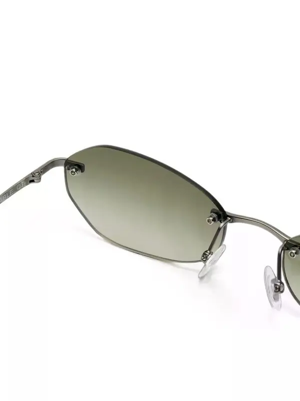 Our Legacy Adorable Rimless Geometric-frame Sunglasses