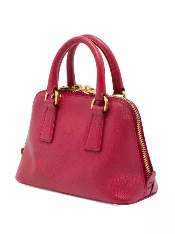 Prada 2000-2013 Mini Saffiano Lux Promenade Satchel