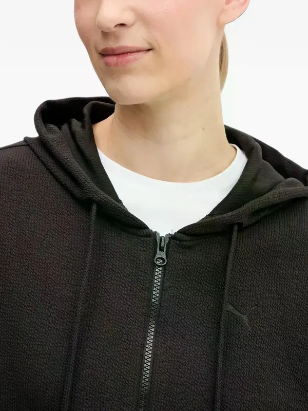 PUMA Zip-up Textured Hoodie