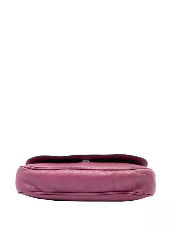 Gucci Soho Chain Flap Crossbody Bag In Calfskin - Pink