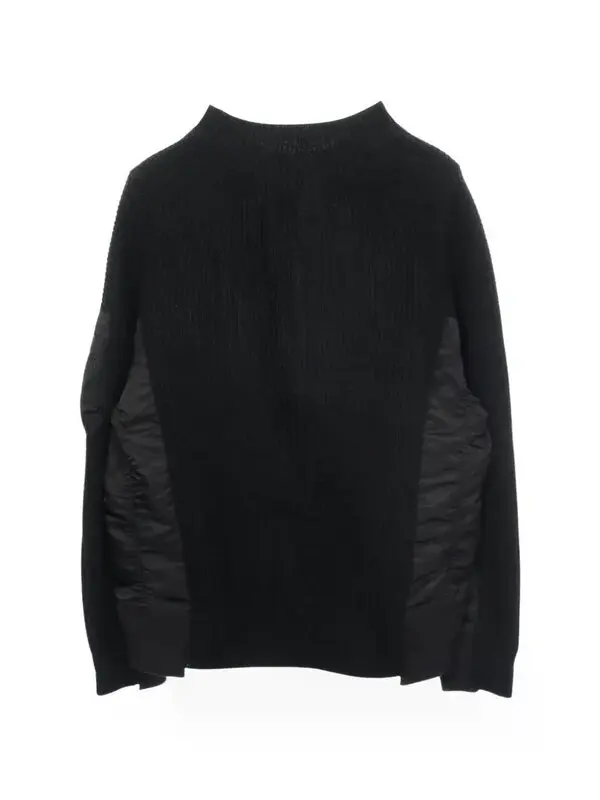 Sacai 2010s Color-block Knitted Sweater