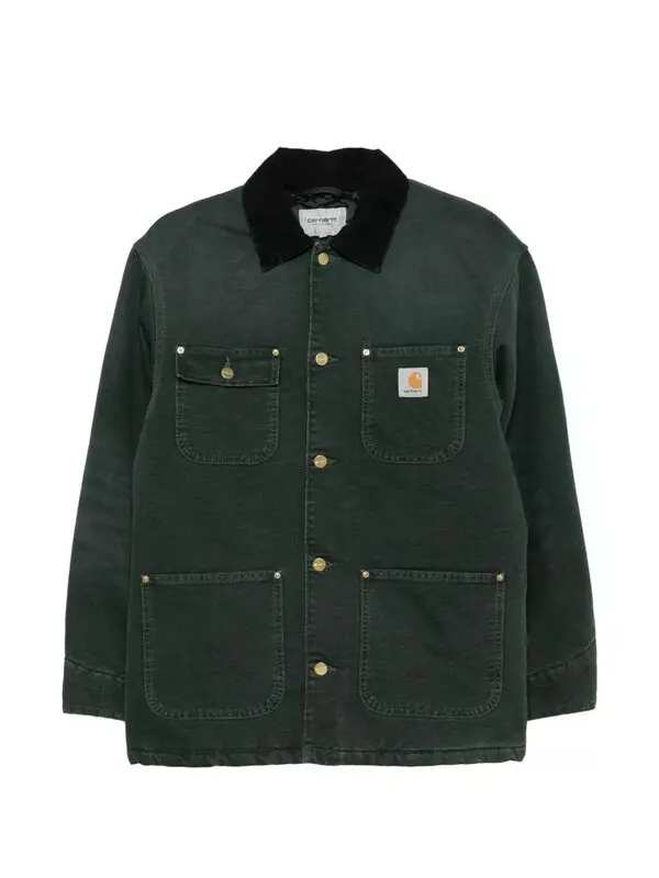 Carhartt Work In Progress Logo Patch Chore Jacket