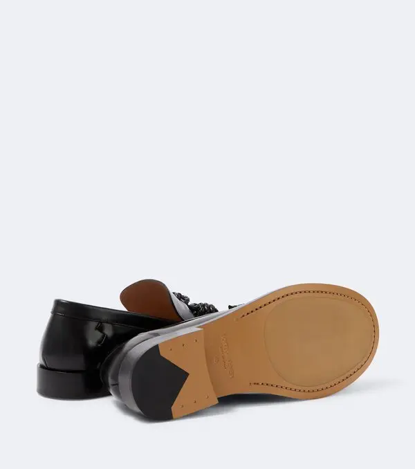 Bottega Veneta Ugo Knot Leather Loafers