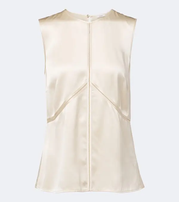 JOSEPH Hebe Silk Satin Top