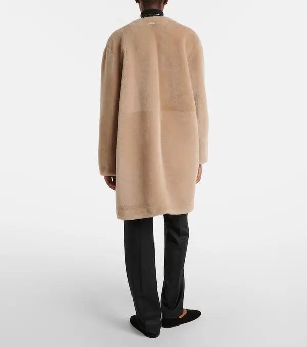 Agnona Wool Flannel Straight Leg Trousers