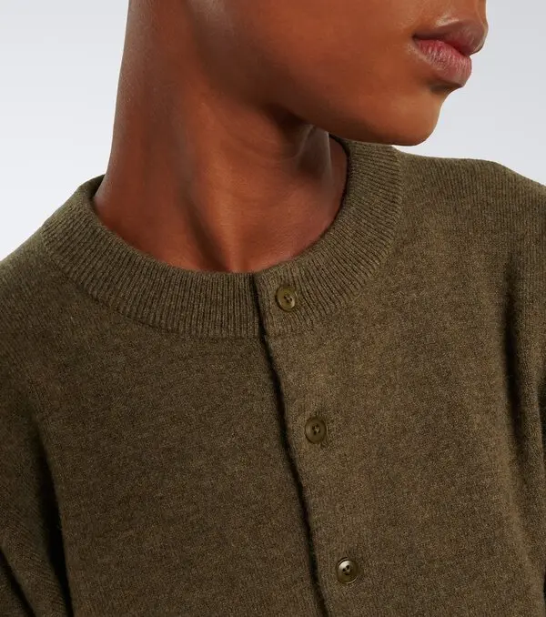 Extreme Cashmere N°257 Blouson Cashmere-blend Cardigan