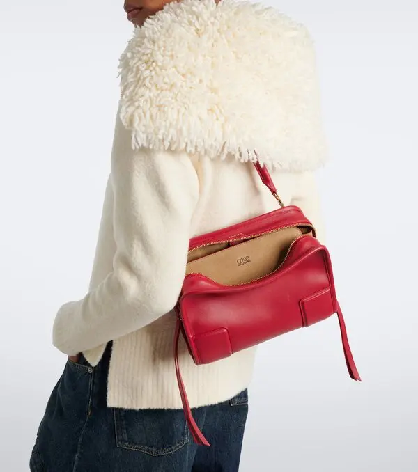 Loewe Amazona 180 Small Leather Top-handle Bag