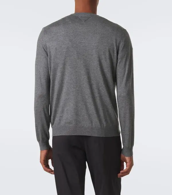 Prada Cashmere And Silk Sweater