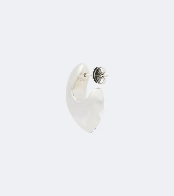 Bottega Veneta Sterling Hoop Earrings