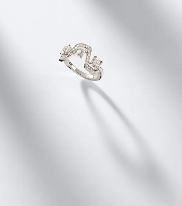 BUCHERER FINE JEWELLERY 18kt White Gold Diamond Ring
