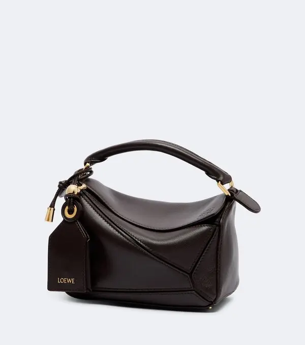 Loewe Featherlight Puzzle Small Leather Top-handle Bag