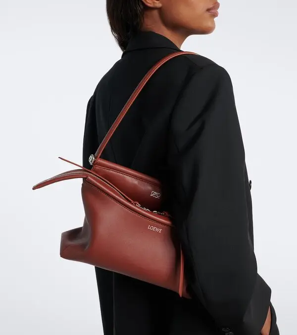 Loewe Whisker Small Leather Shoulder Bag