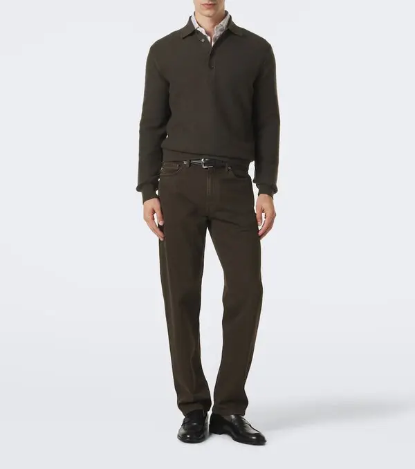 Zegna Mid-rise Slim Jeans