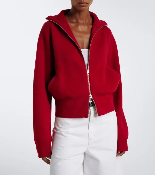 Extreme Cashmere N°385 Xtra Cute Zip-up Sweater
