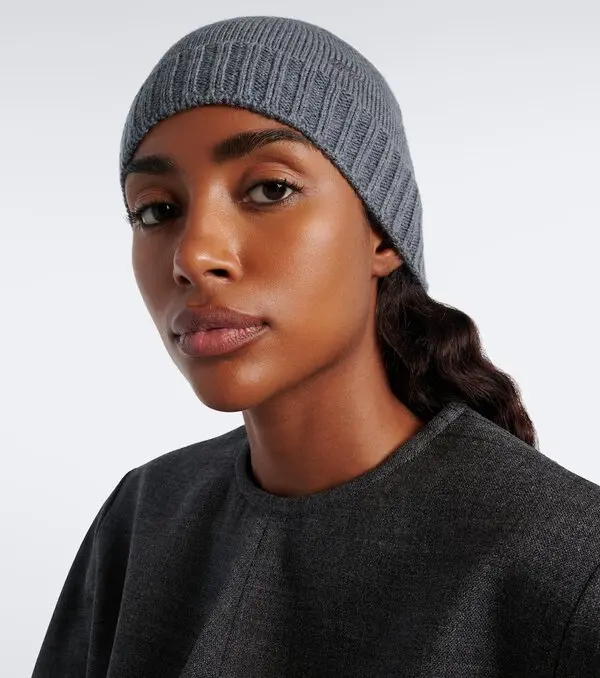 Bottega Veneta Ribbed Wool Beanie
