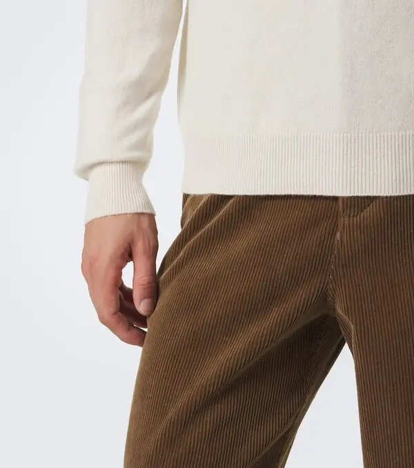 Kiton Cashmere Half-zip Sweater