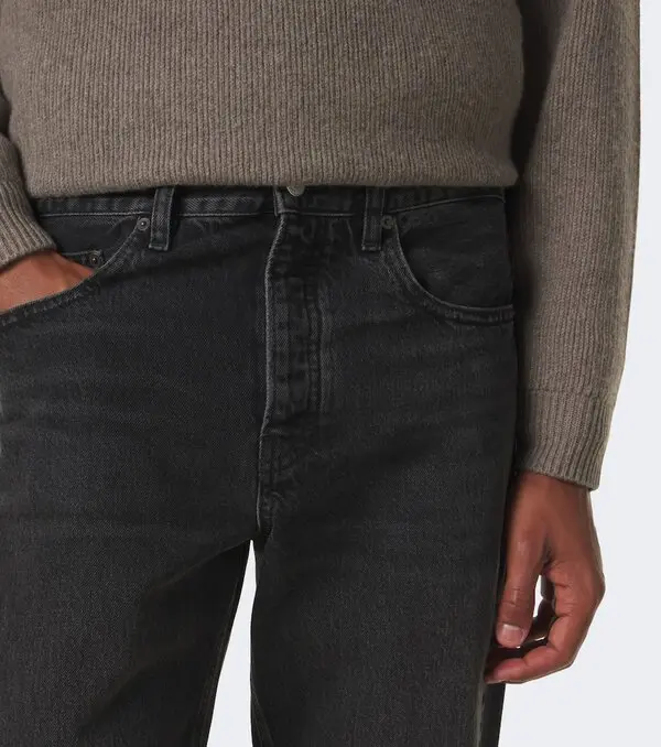 FRAME Mid-rise Straight Jeans