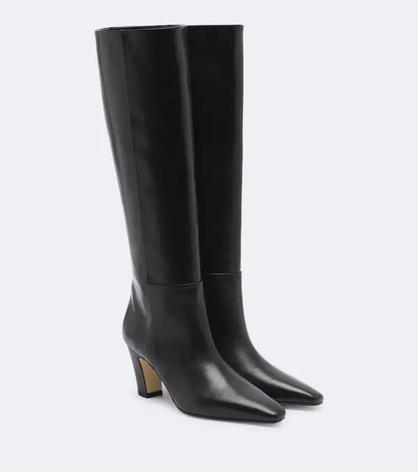 AeydĒ Silva Leather Knee-high Boots