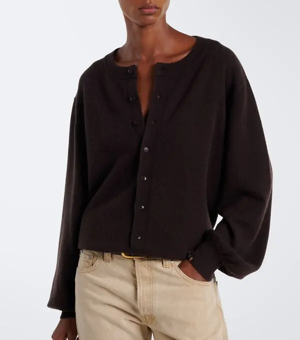 Extreme Cashmere N°280 Bi Cashmere-blend Sweater - Brown
