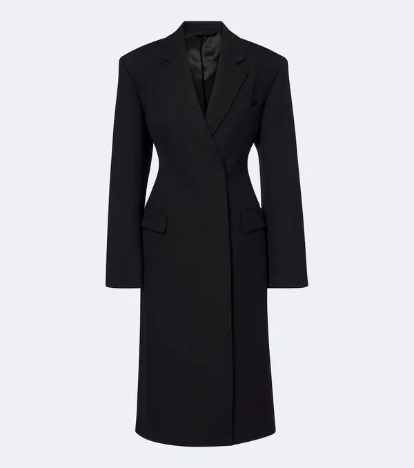 Acne Studios Single-breasted Wool Coat