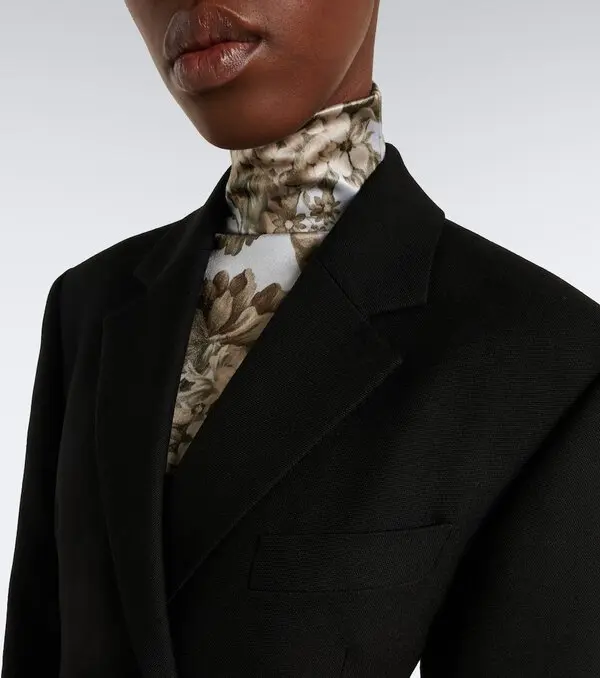 Acne Studios Single-breasted Wool Coat