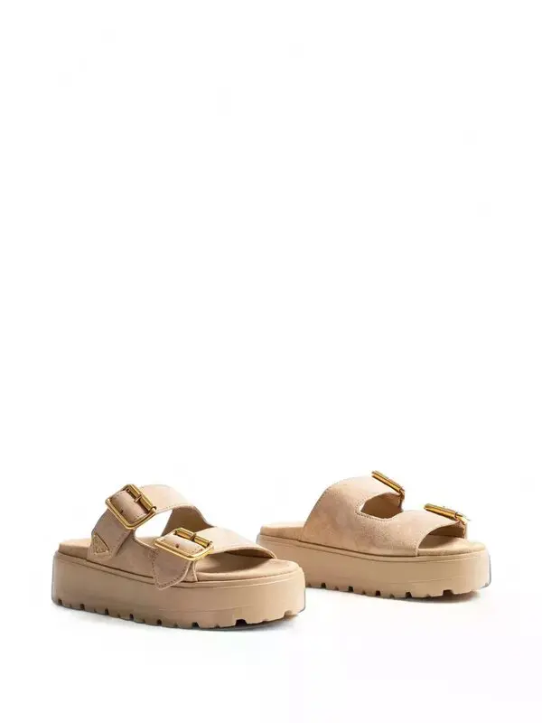 Prada Buckle-fastening Leather Sandals