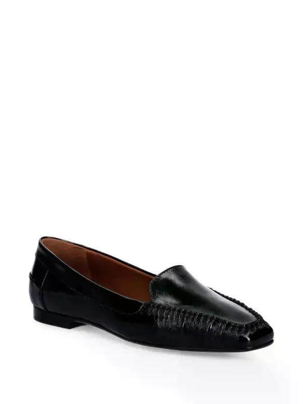 POLLINI Uptown Leather Loafers