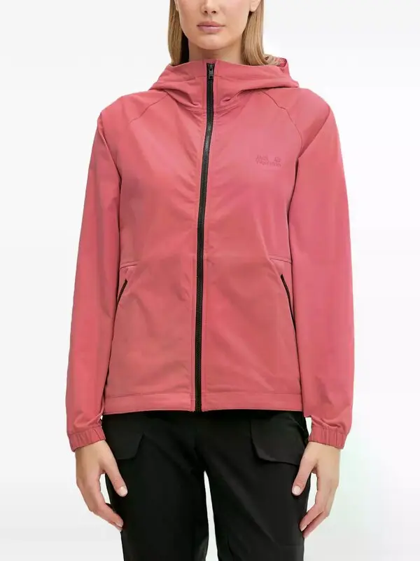 JACK WOLFSKIN Hooded Zip-up Jacket