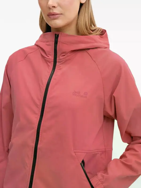 JACK WOLFSKIN Hooded Zip-up Jacket