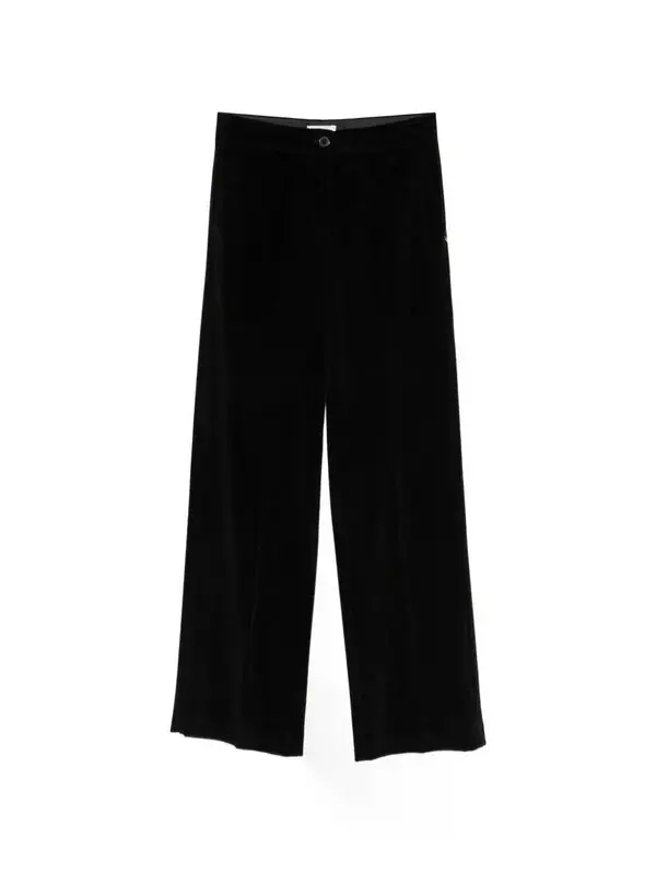 OTTOD'AME Alana Velvet-effect Trousers