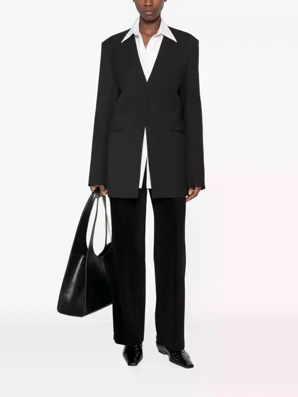 OTTOD'AME Alana Velvet-effect Trousers