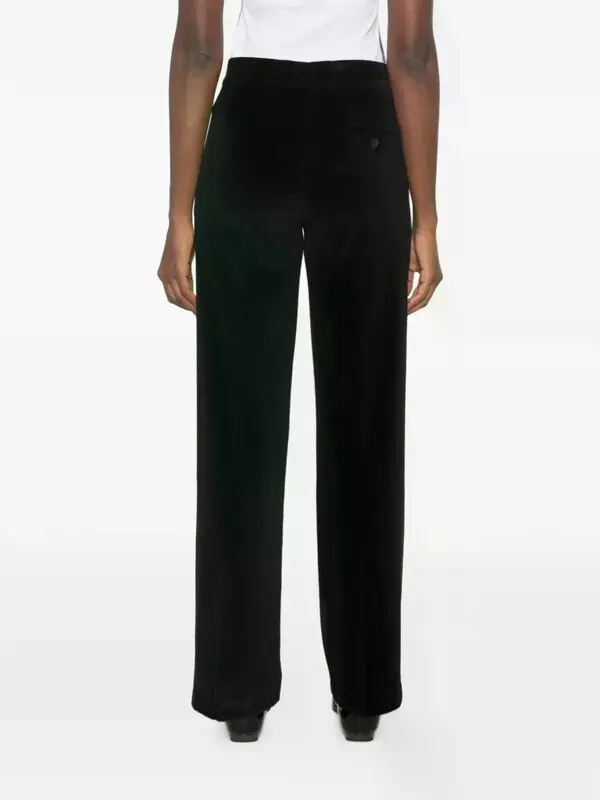 OTTOD'AME Alana Velvet-effect Trousers