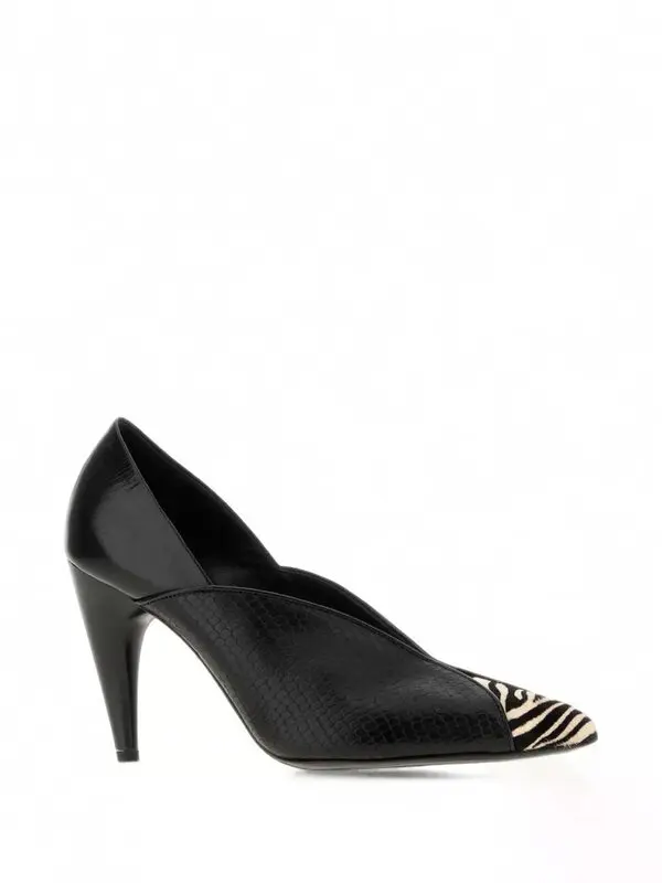 Isabel Marant Étoile Luza Zebra-print Pumps