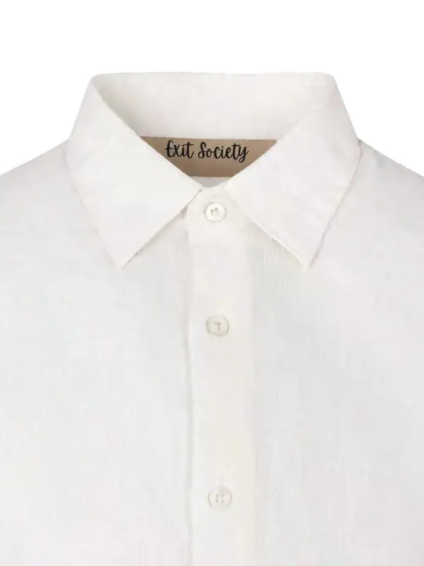 EXIT SOCIETY Linen Shirt