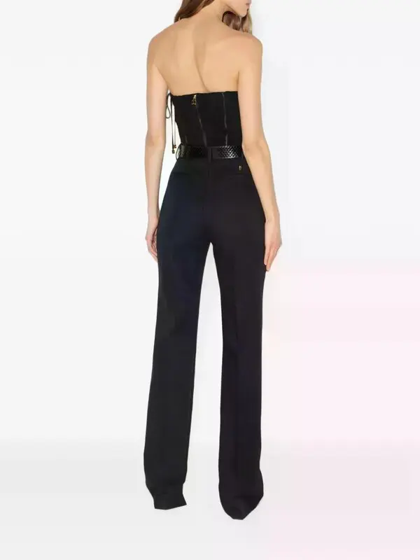 Elisabetta Franchi Crepon Bustier-style Top