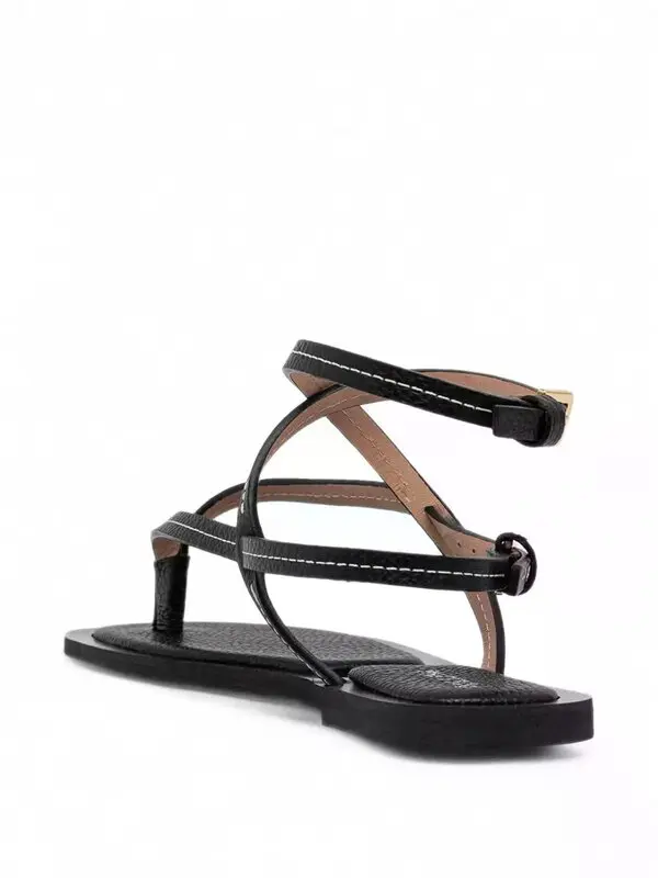 POLLINI Capri Leather Sandals