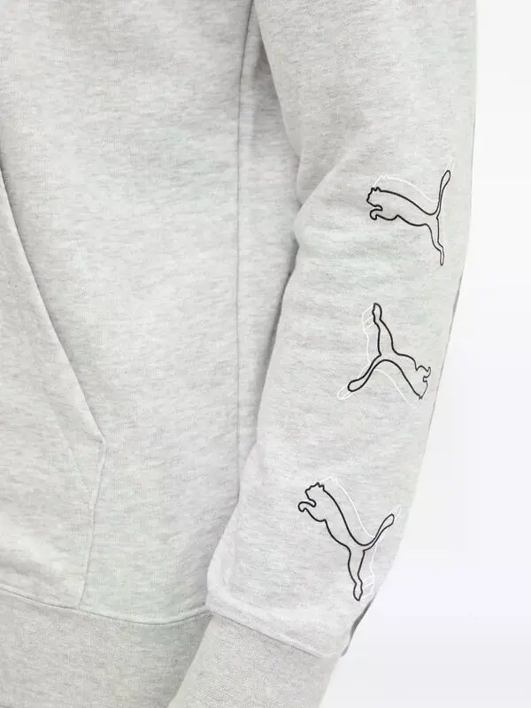 PUMA Logo-embroidered Hoodie