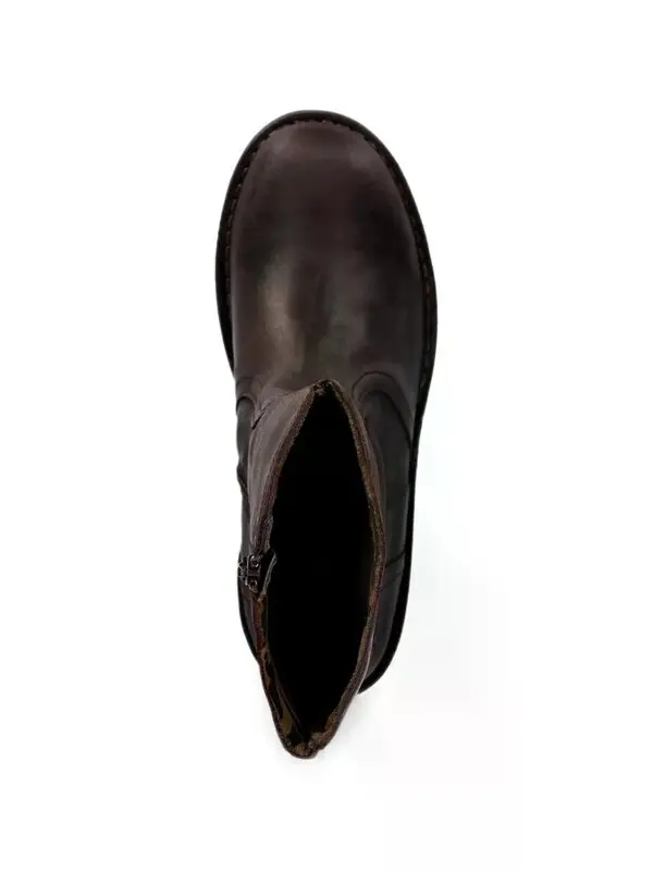 Fly London Nore191fly Zip-up Leather Boots
