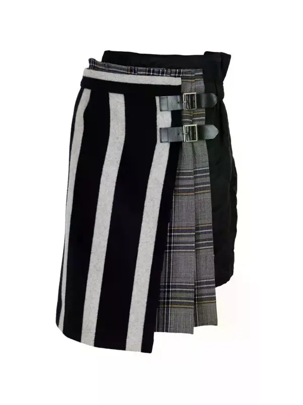 Sacai Buckled Midi Skirt