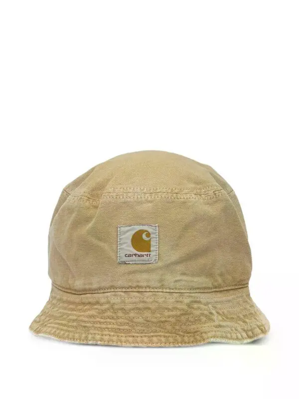 Carhartt Work In Progress Logo Patch Bucket Hat - Neutrals